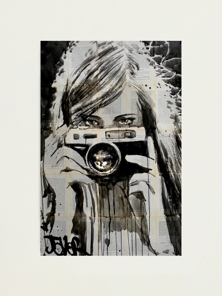 "shutterbug" Photographic Print for Sale by LouiJover | Redbubble