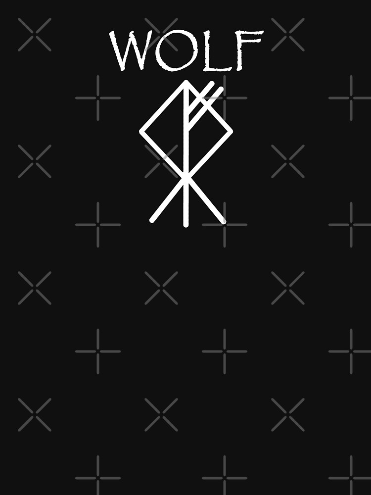 "viking wolf symbol - true meaning" T-shirt for Sale by CarlCraddock ...