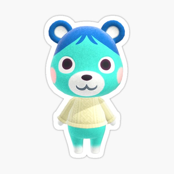Bear Animal Crossing Stickers | Redbubble