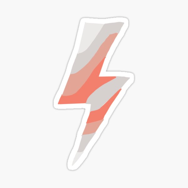 "cute lightning bolt" Sticker for Sale by abby0838 | Redbubble