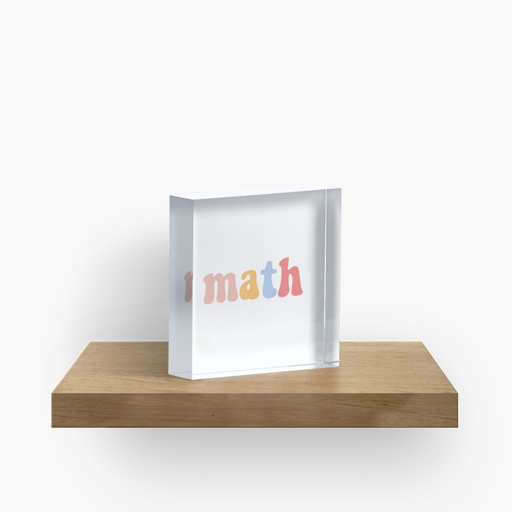 "math" Sticker for Sale by hyallthetime | Redbubble