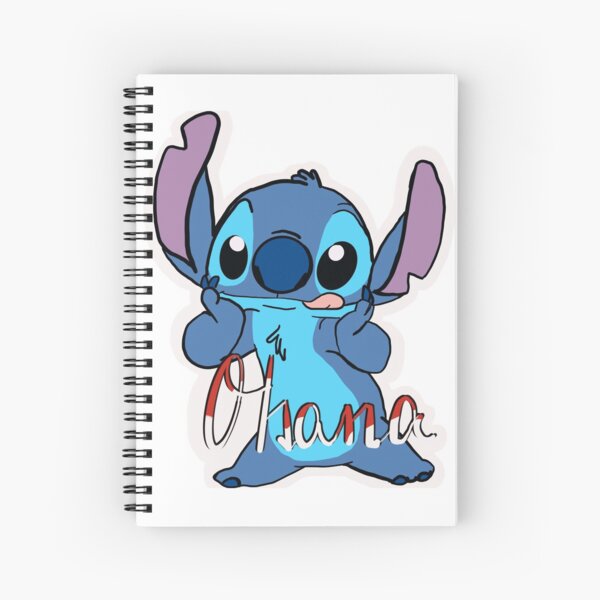Disney Stitch Spiral Notebooks | Redbubble