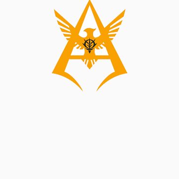 "Char Aznable - Personal Insignia YELLOW" Sticker for Sale by ...