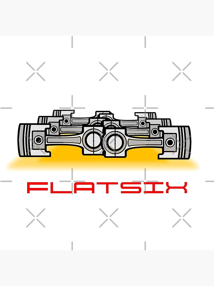 "Flat Six" Poster for Sale by poonisher | Redbubble