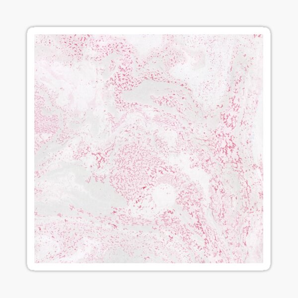 "Paint Mix | Pink Splash | Marble Effect" Sticker for Sale by KauzSL ...