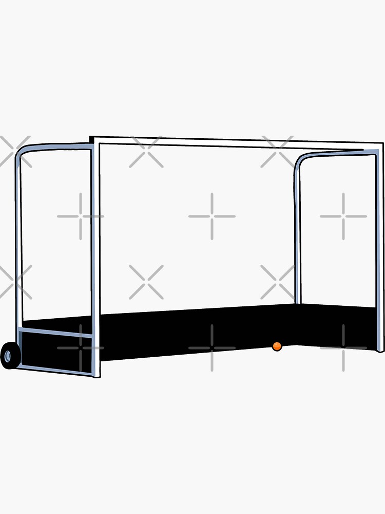 "Field Hockey Goal" Sticker for Sale by zsemersky | Redbubble