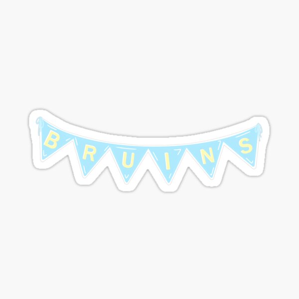 "Bru Banner" Sticker for Sale by mariatza | Redbubble