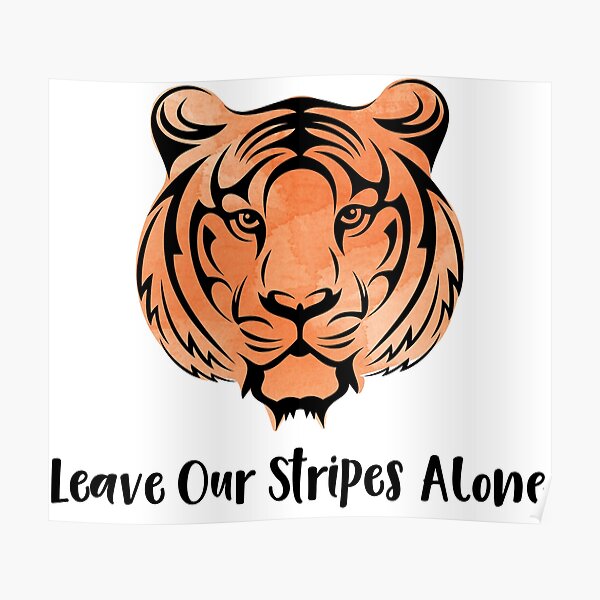 "Anti Poaching Tiger" Poster by ZariDesigns | Redbubble
