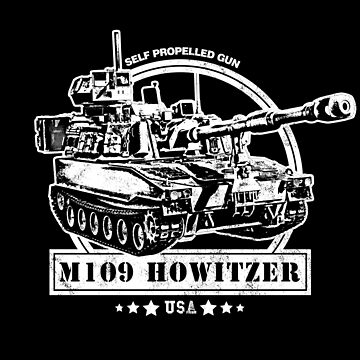 "M109 Self Propelled Howitzer" Sticker for Sale by RycoTokyo81 | Redbubble