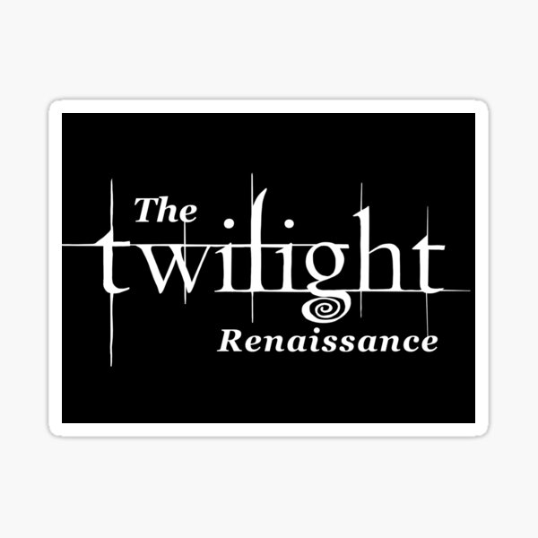 "The Twilight Renaissance " Sticker for Sale by sporkswa | Redbubble