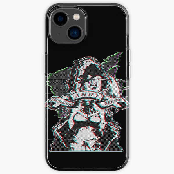 "Glitched Marine-Ahoy! Hololive (ORIGINAL)" iPhone Case for Sale by ...