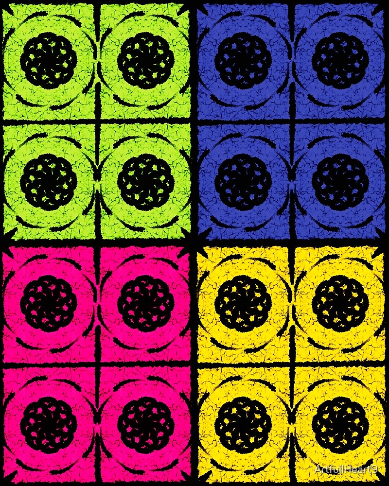 "Colored Pattern Blocks" by ArtfullHeart9 | Redbubble