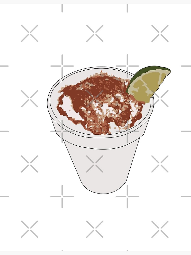 "Elote en Vaso" Poster by darzaga2 | Redbubble