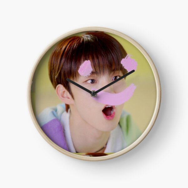 "The Boyz Q 큐 Ji Changmin 지창민 Cute Generation Z Behind UWU photo" Clock ...