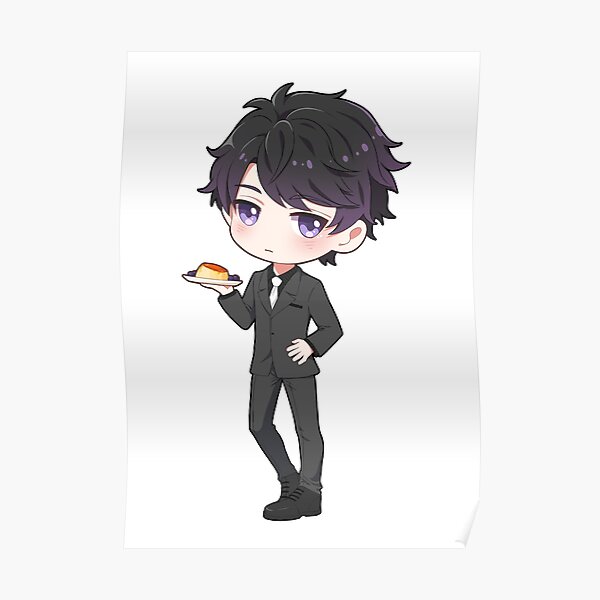 "MLQC: Victor Chibi" Poster for Sale by BlooBerryDrawzz | Redbubble