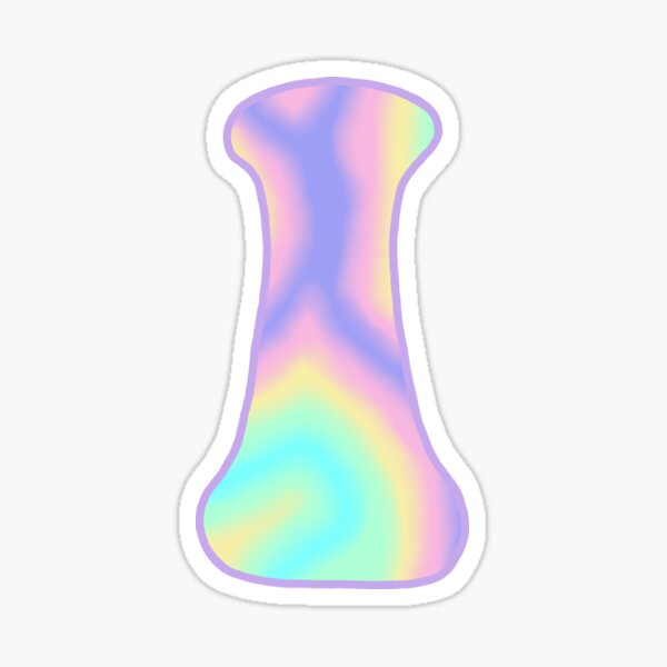 "Holographic Letter I" Sticker for Sale by dobiegerl | Redbubble
