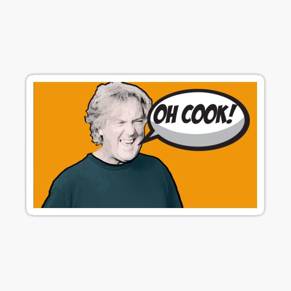 "James May - Oh Cook!" Sticker by svaiga | Redbubble