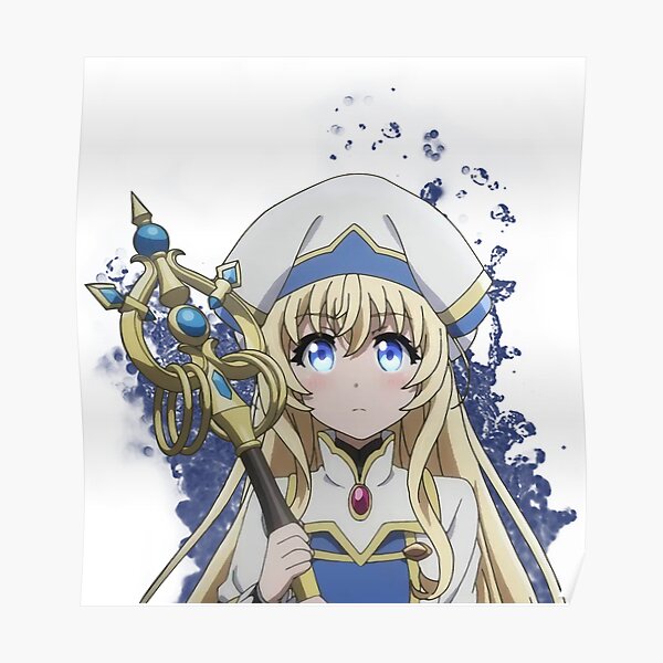"Goblin Slayer - Priestess, High Elf Archer, Beard Cutter" Poster by ...