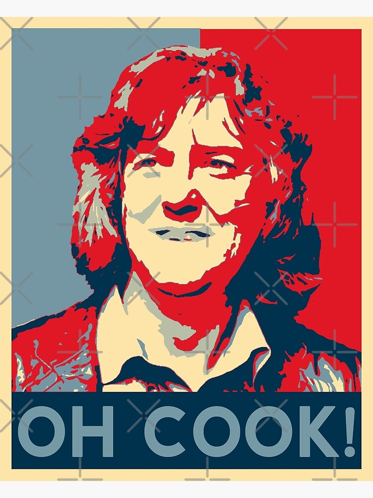 "James May - Oh Cook! Quest for the Perfect Meal" Art Print for Sale by ...