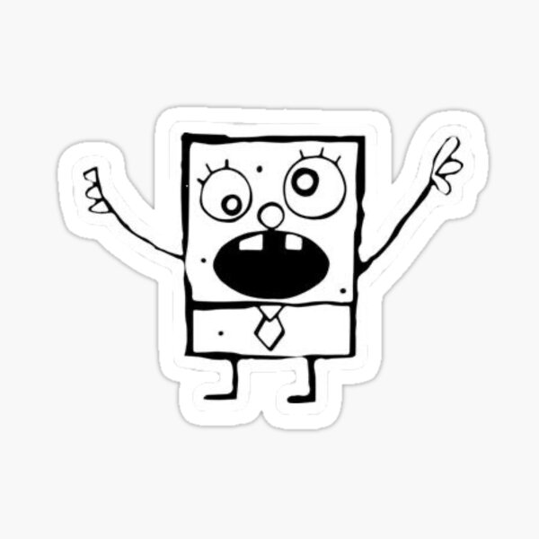 DoodleBob Sticker Laptop Decals & Skins etna.com.pe
