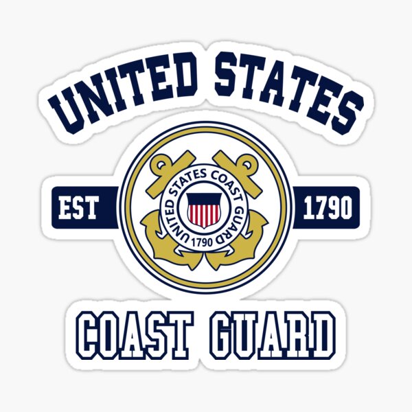 "US Coast Guard" Sticker for Sale by awcolon1 | Redbubble