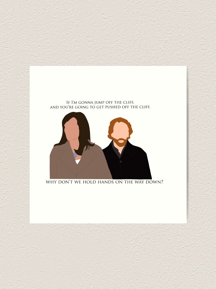 "danny and cj~ the west wing" Art Print by beffyann02 | Redbubble