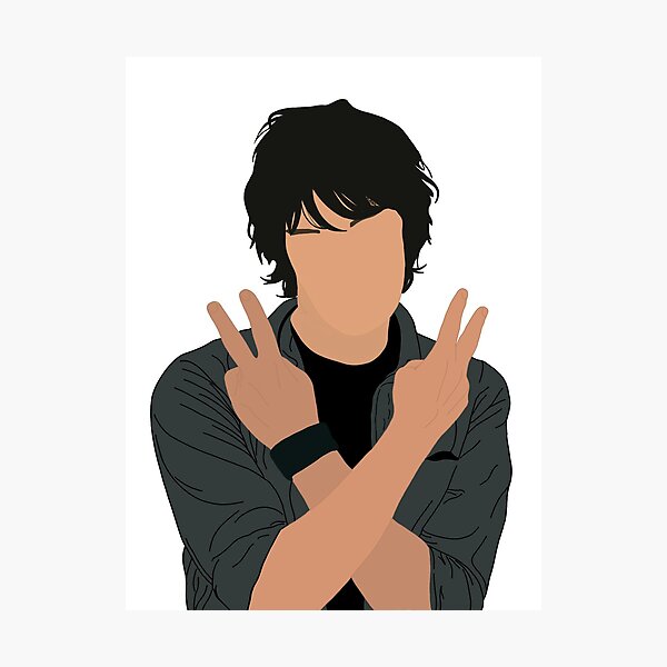 "Rodrick Heffley Drawing" Photographic Print for Sale by liranm | Redbubble
