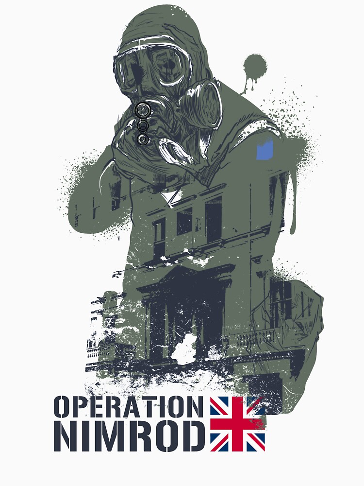 "Iranian Embassy Siege" T-shirt for Sale by Tobias1969 | Redbubble ...