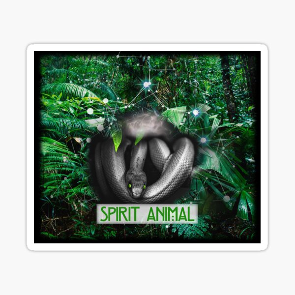 "Spirit Animal 16" Sticker for Sale by incarnations | Redbubble