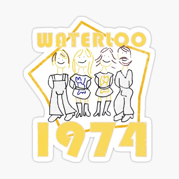 "Waterloo" Sticker by PaulWebster | Redbubble