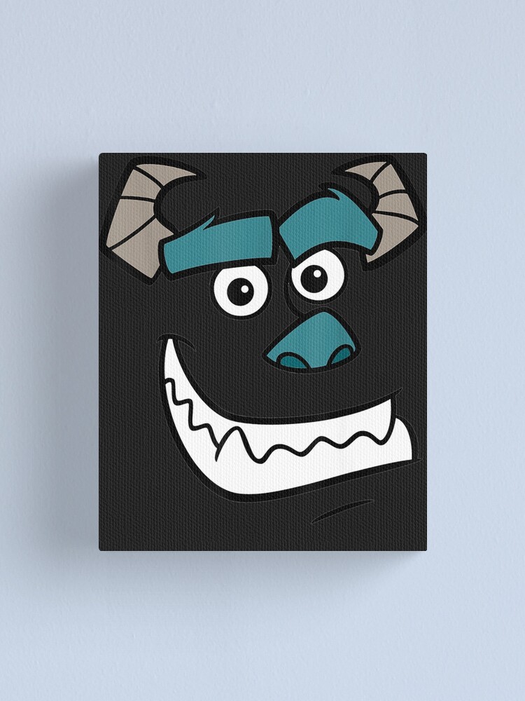 " Pixar Monsters Inc Sulley Face Costume " Canvas Print by ...