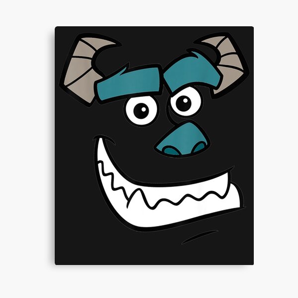" Pixar Monsters Inc Sulley Face Costume " Canvas Print by ...