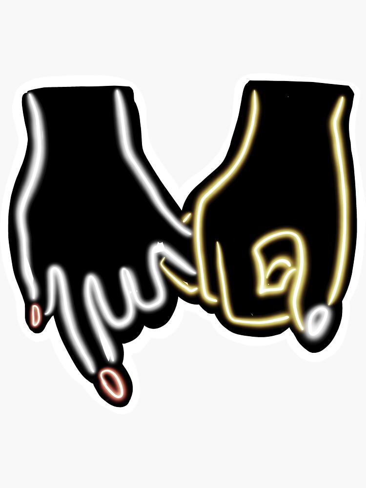 "Pinky Promise Led Light" Sticker by simply-aly | Redbubble