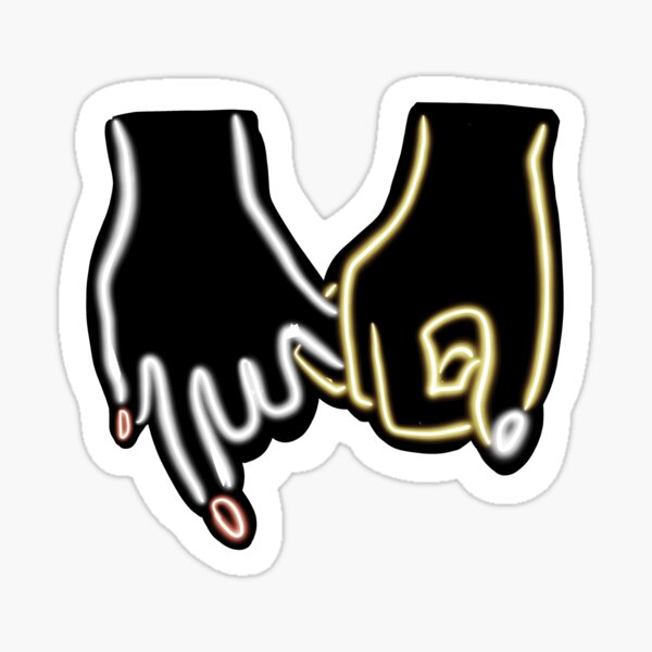 "Pinky Promise Led Light" Sticker by simply-aly | Redbubble