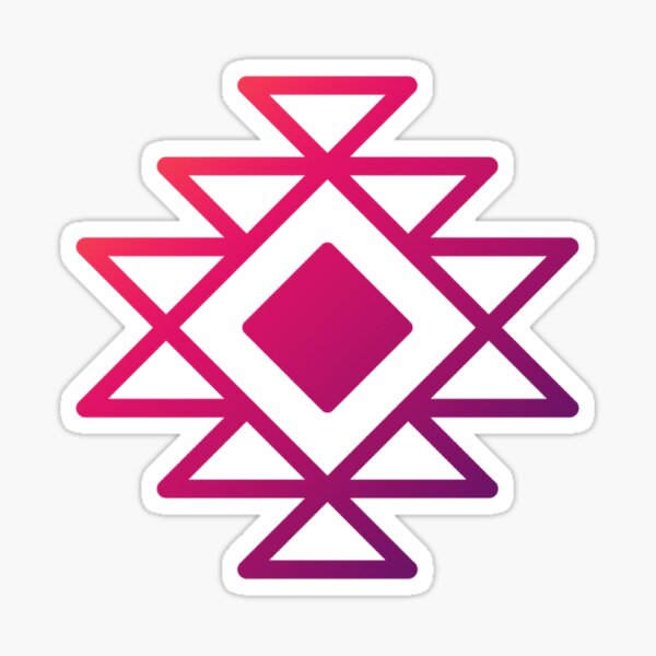 "Aztec Diamond" Sticker by Sleepygirl2010 | Redbubble