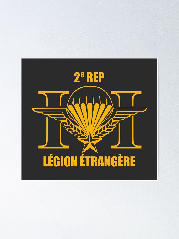 "Légion Étrangère 2 REP (French Foreign Legion Paratrooper)" Poster for ...