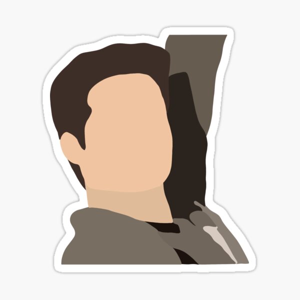 "Stiles stilinski raising his hand" Sticker by lolaedensart | Redbubble