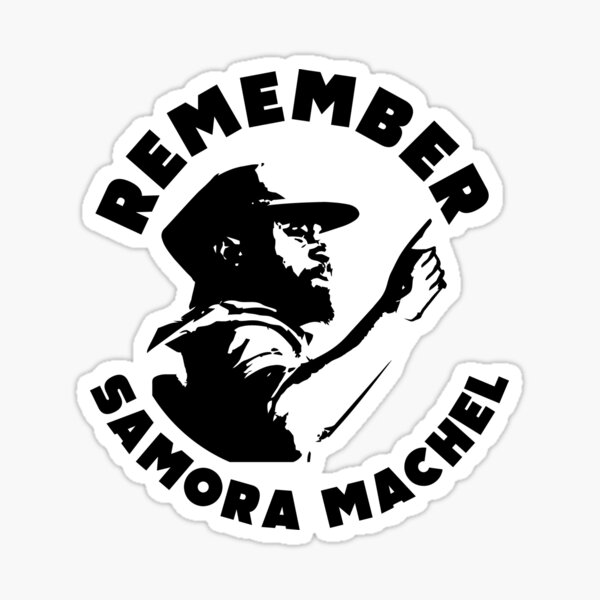 "Remember Samora Machel" Sticker for Sale by Nkioi | Redbubble