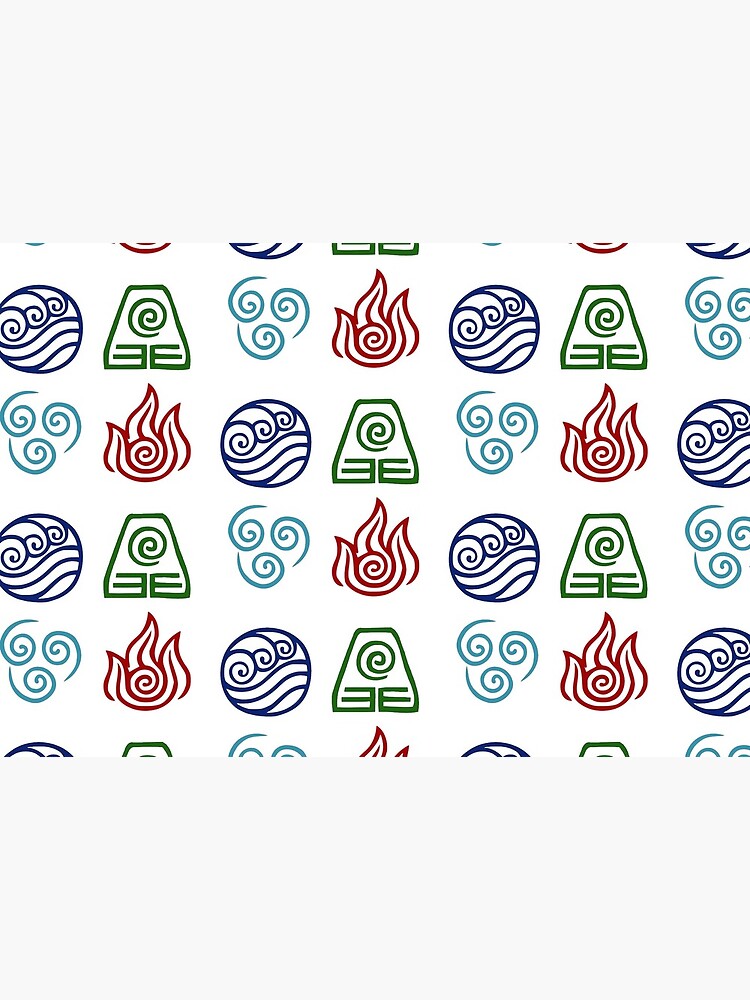 Mascarilla «Símbolos de elementos de avatar (The Last Airbender)» de ...