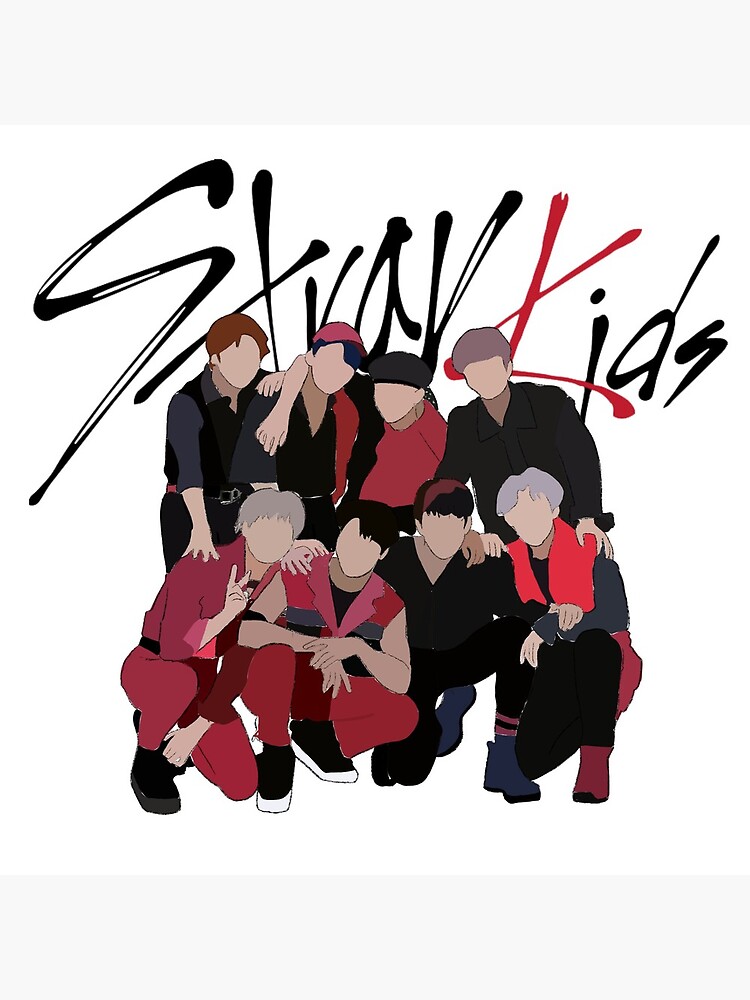 "stray kids | gods menu group photo" Art Print for Sale by ...