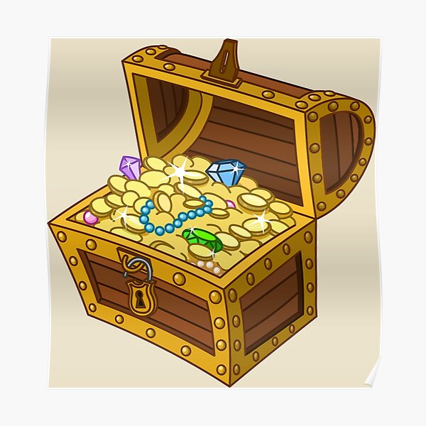 "Treasure Chest" Poster by yayayoy | Redbubble
