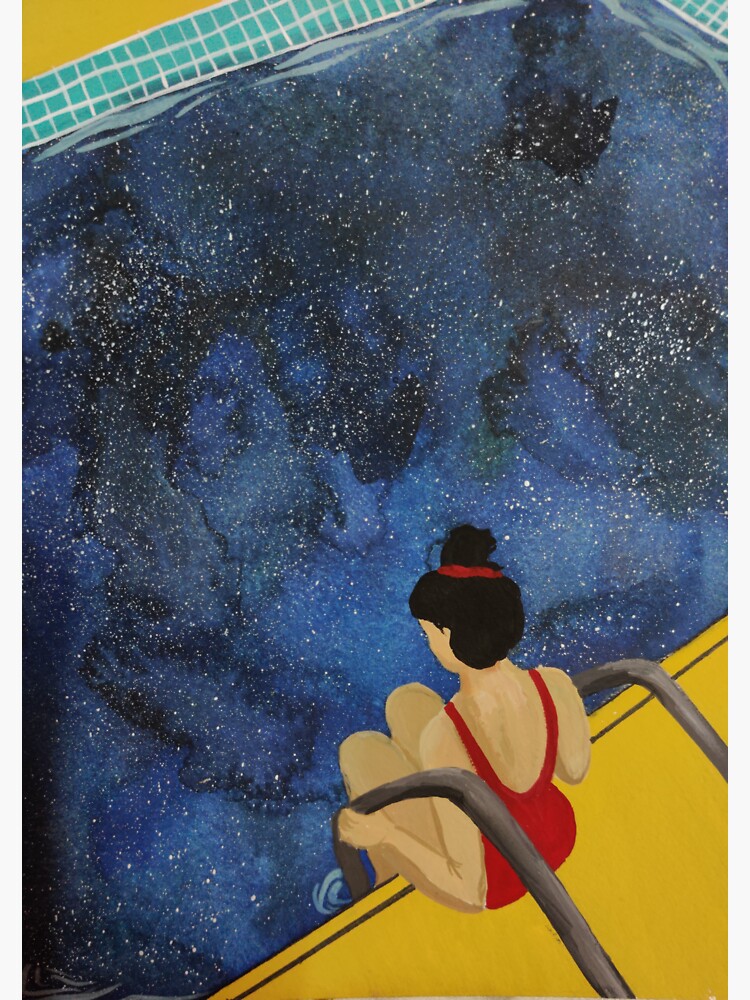 "Cosmic pool" Sticker by Geru18 | Redbubble