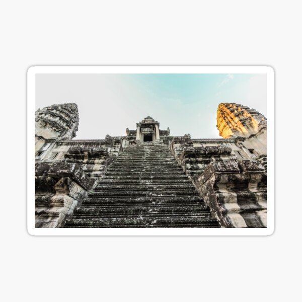 "Angkor Wat Temple" Sticker for Sale by jayaustin84 | Redbubble