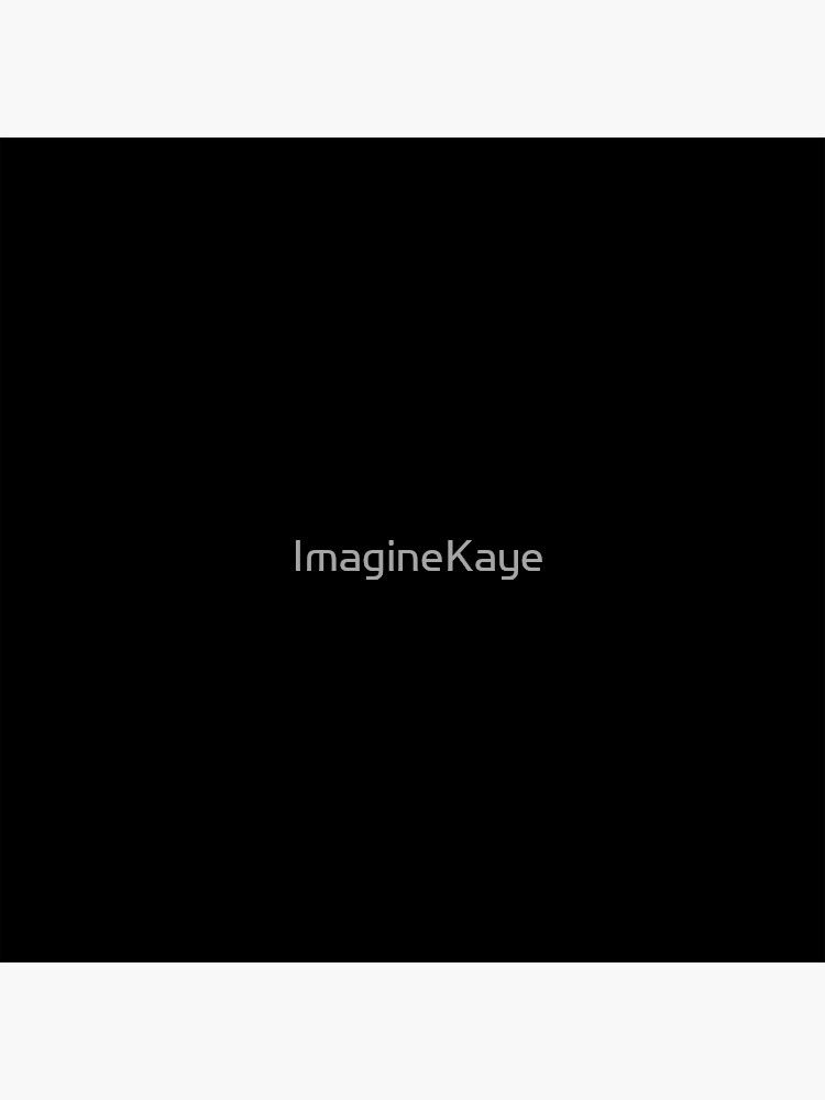 "plain black" Sticker for Sale by ImagineKaye | Redbubble