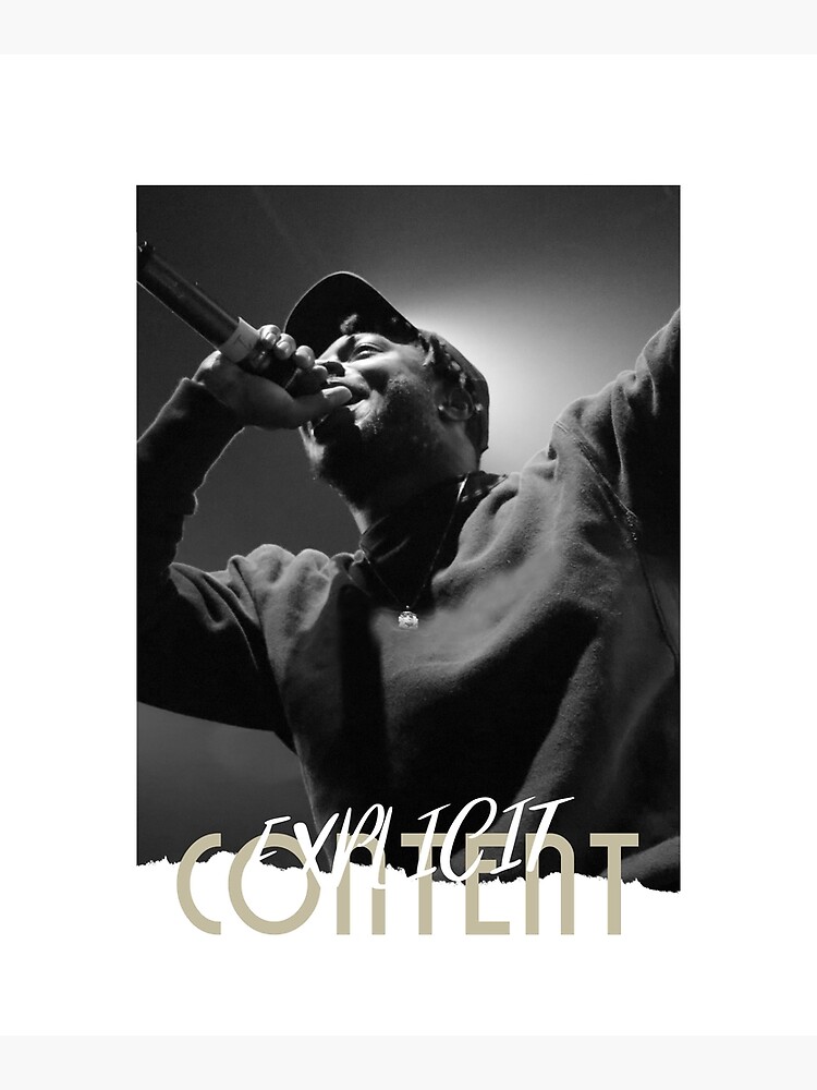 "Explicit Content" Poster for Sale by August-Stromer | Redbubble