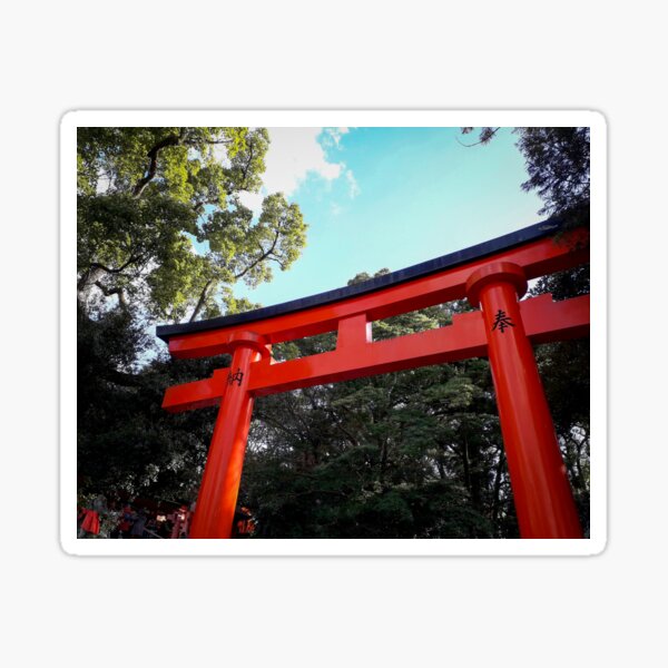 "Tori gate" Sticker for Sale by DesignedBy-Mika | Redbubble
