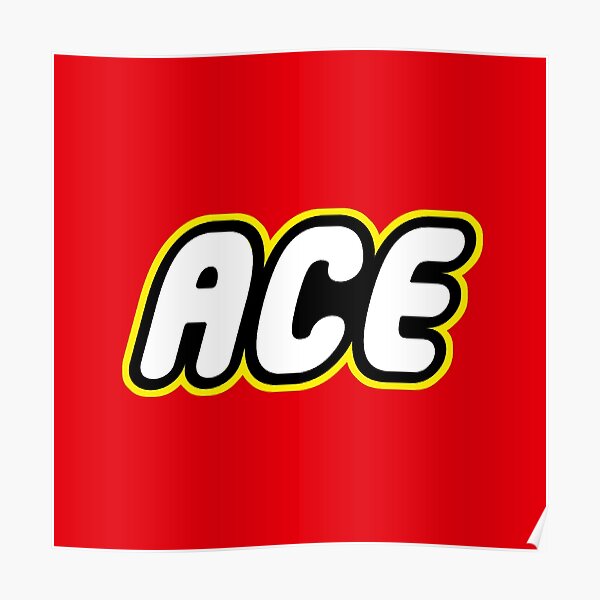 "Ace retro bricks gift for mini builder and bricks fan Happy Birthday ...