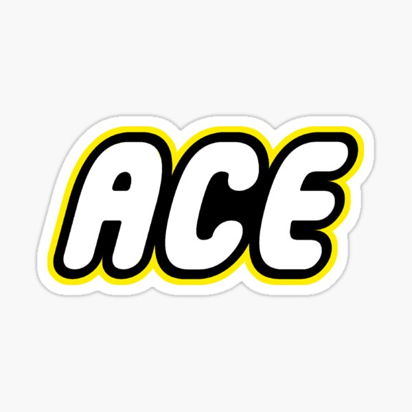 "Ace retro bricks gift for mini builder and bricks fan Happy Birthday ...