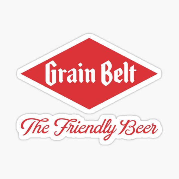 Grain Belt Stickers | Redbubble