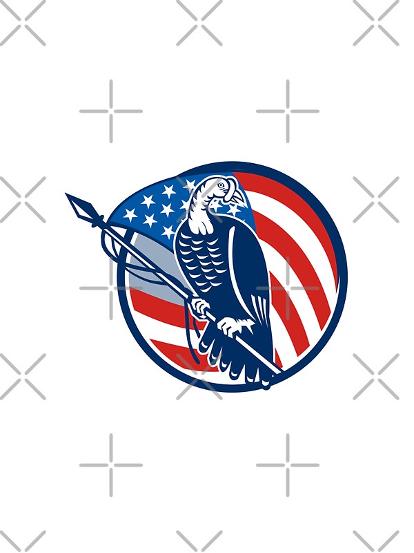 "Wild Turkey Perching American Flag" by patrimonio | Redbubble